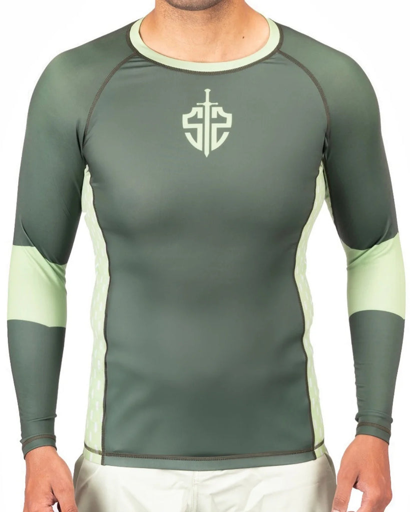 SASIB Sage Full Sleeve Rashguard - Light Green
