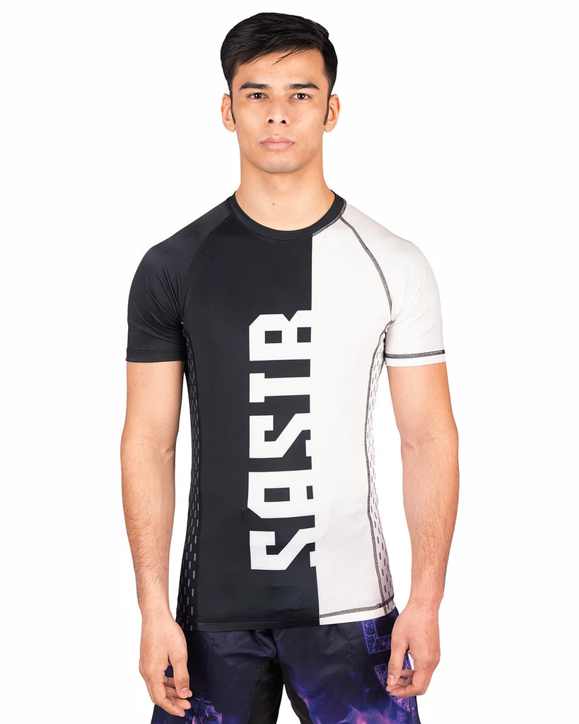 SASIB Yin & Yang Rashguard - White | Black