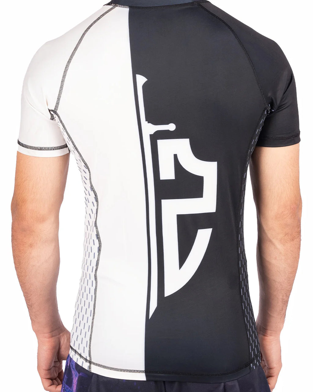 SASIB Yin & Yang Rashguard - White | Black