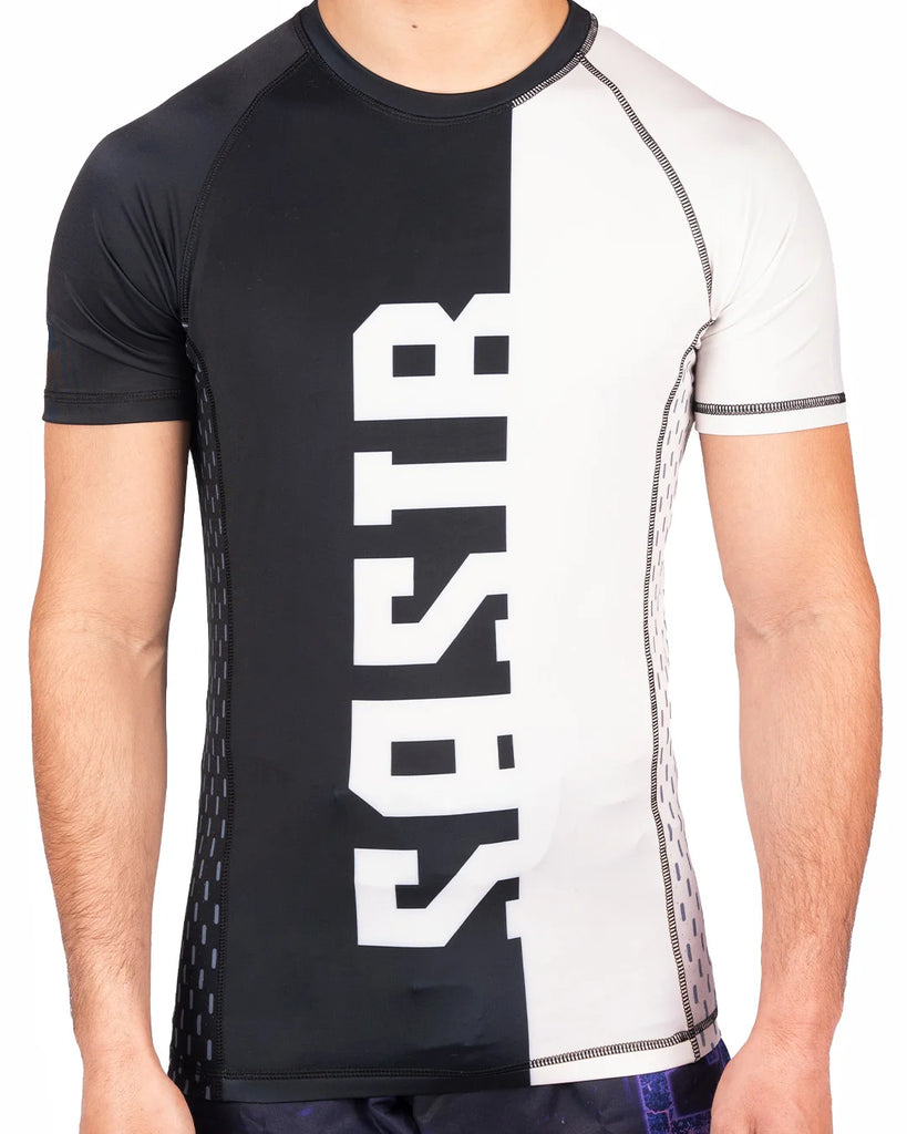 SASIB Yin & Yang Rashguard - White | Black